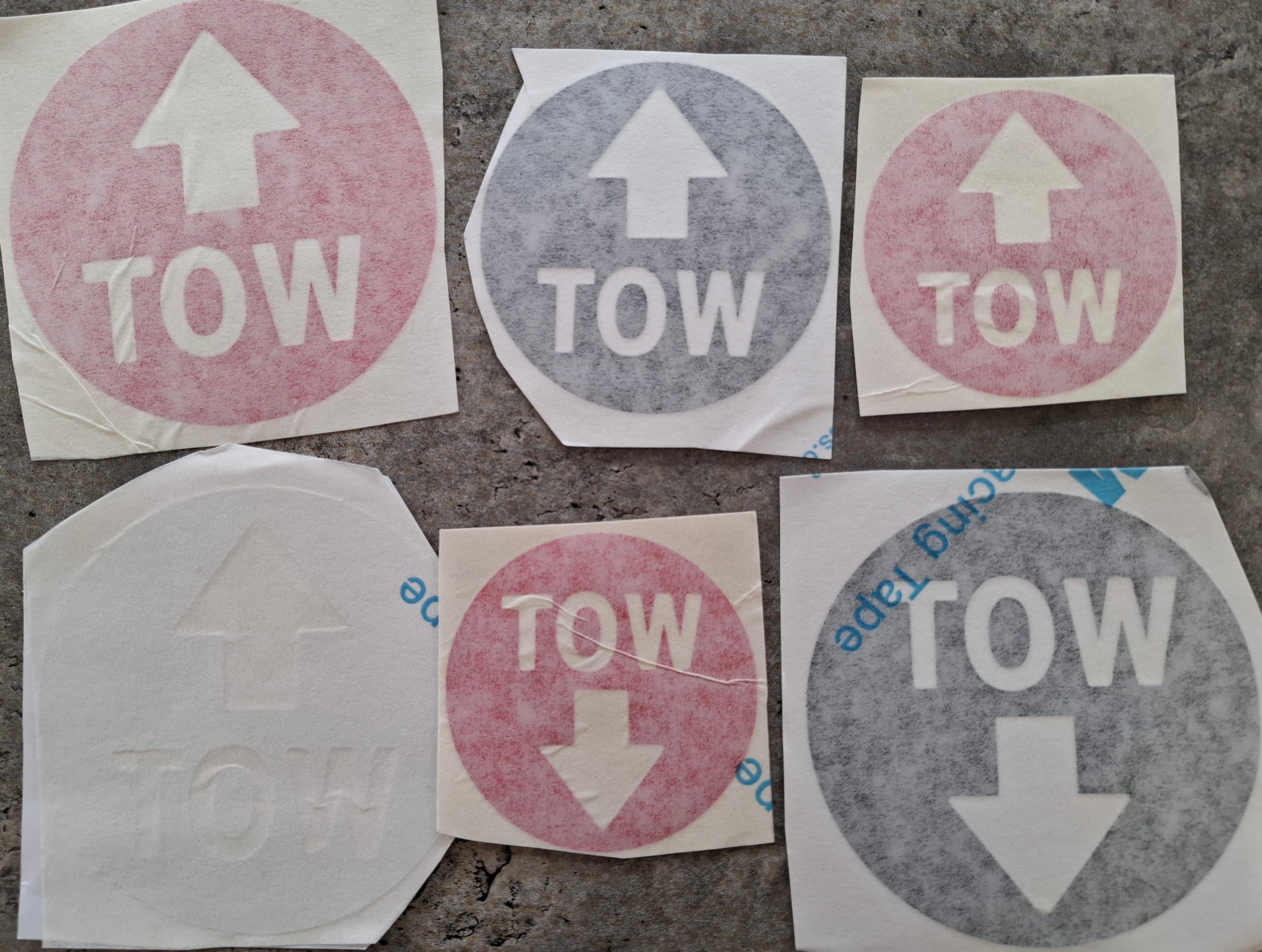 Tow Stickers (assorted bundle) – DKM Fabrication